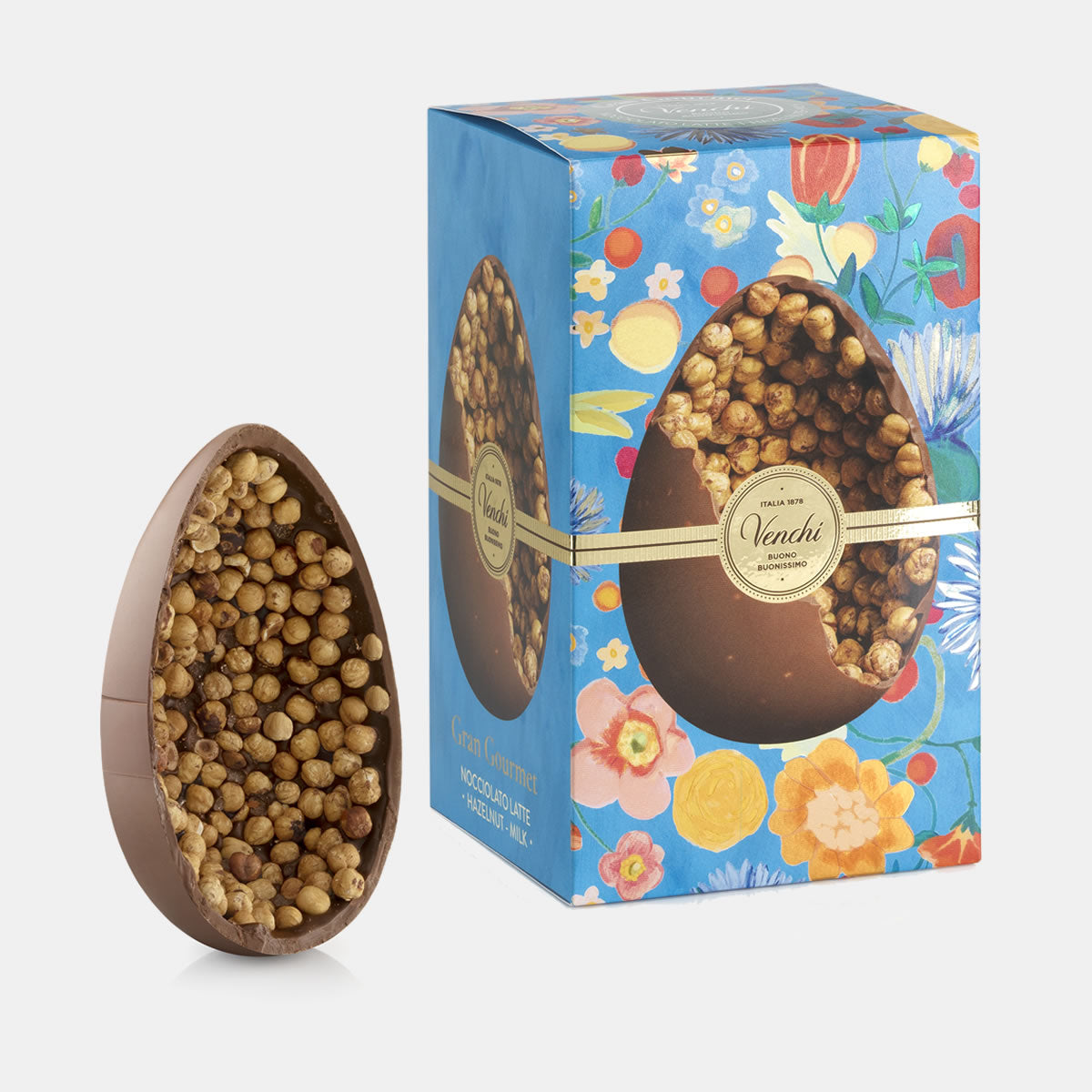 Uovo Gran Nocciolato Piemonte Latte 540g – Chocolate Shop