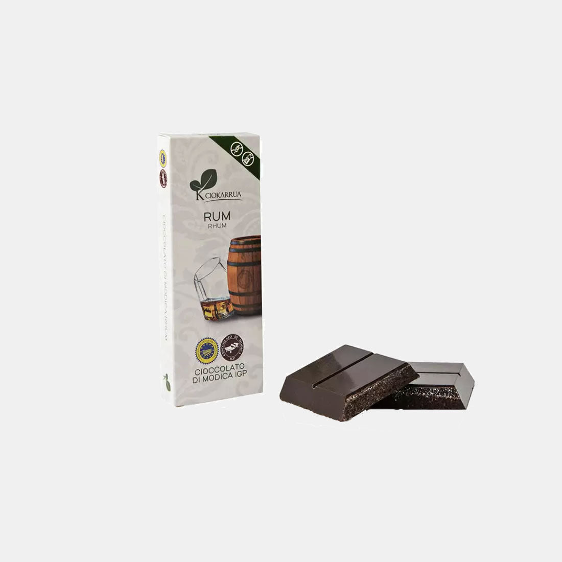 Modica Chocolate with Rum – Chocolate Shop
